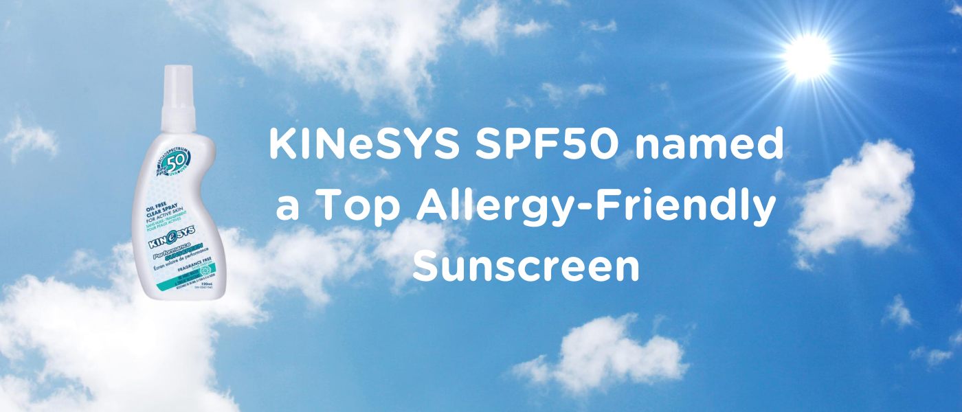 KINeSYS SPF50 announced as a Top Allergy-Friendly Sunscreen – KINeSYS ...