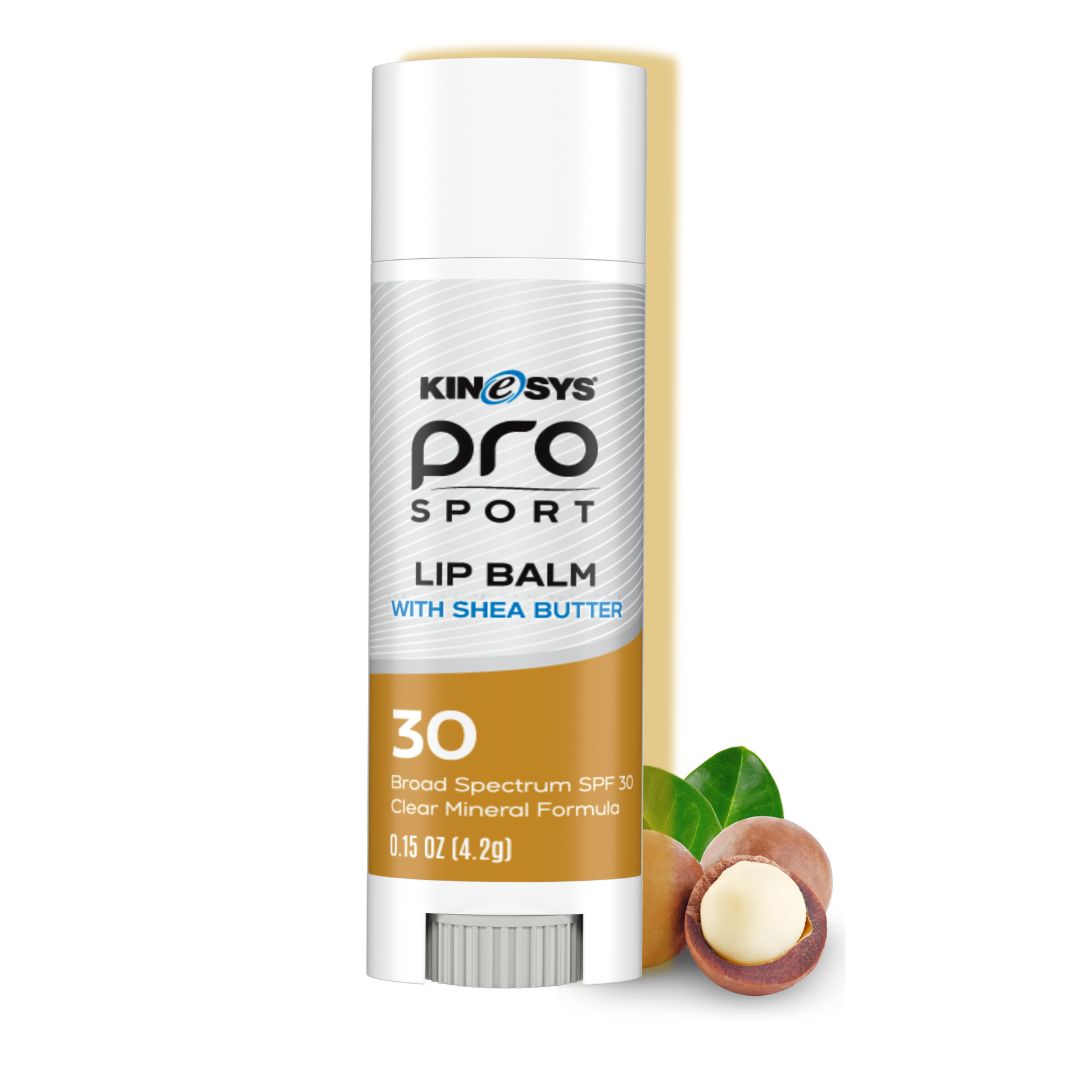 Pro Sport SPF 30 Lip Balm with Shea Butter - Gift – KINeSYS Sunscreen US